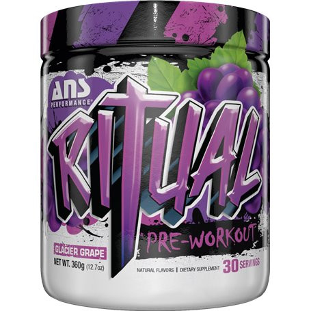 ANS Performance Ritual Pre Workout Glacier Grape 360g