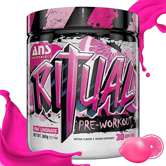 ANS Performance Ritual Pre Workout Pink Lemonade 360g