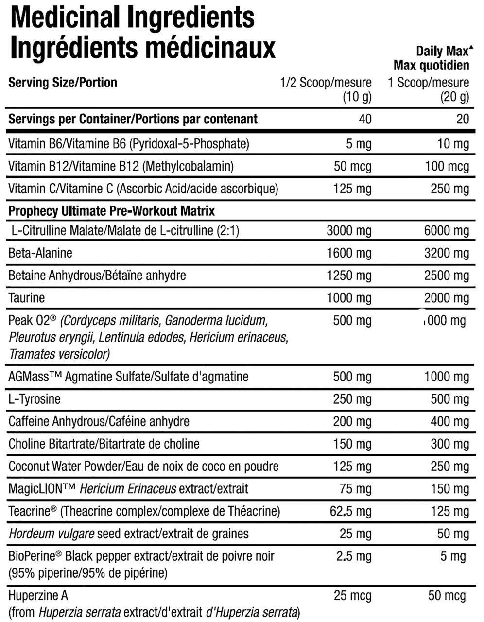 ANS Performance Prophecy Pre Workout Lemon Drop 410g