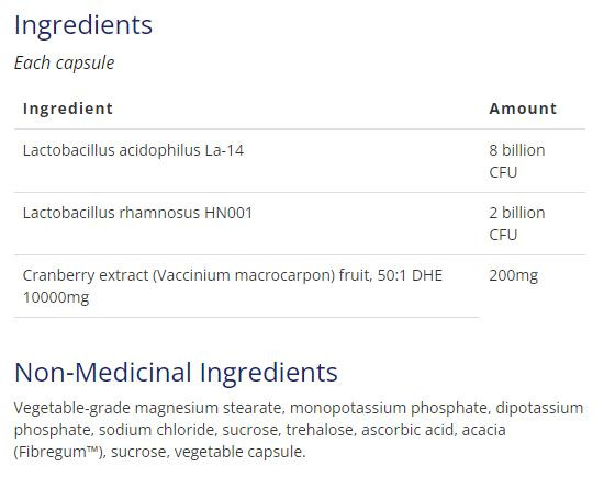CanPrev V Biotik Vaginal & UTI 30 Veg Capsules