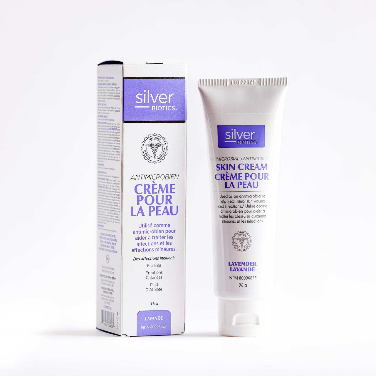 Buy Silver Biotics Antimicrobial Skin Cream Lavender 96g