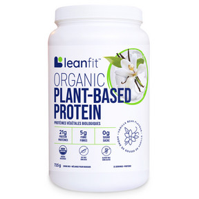 Buy LeanFit Organic Plant Based Protein Vanilla 715 g