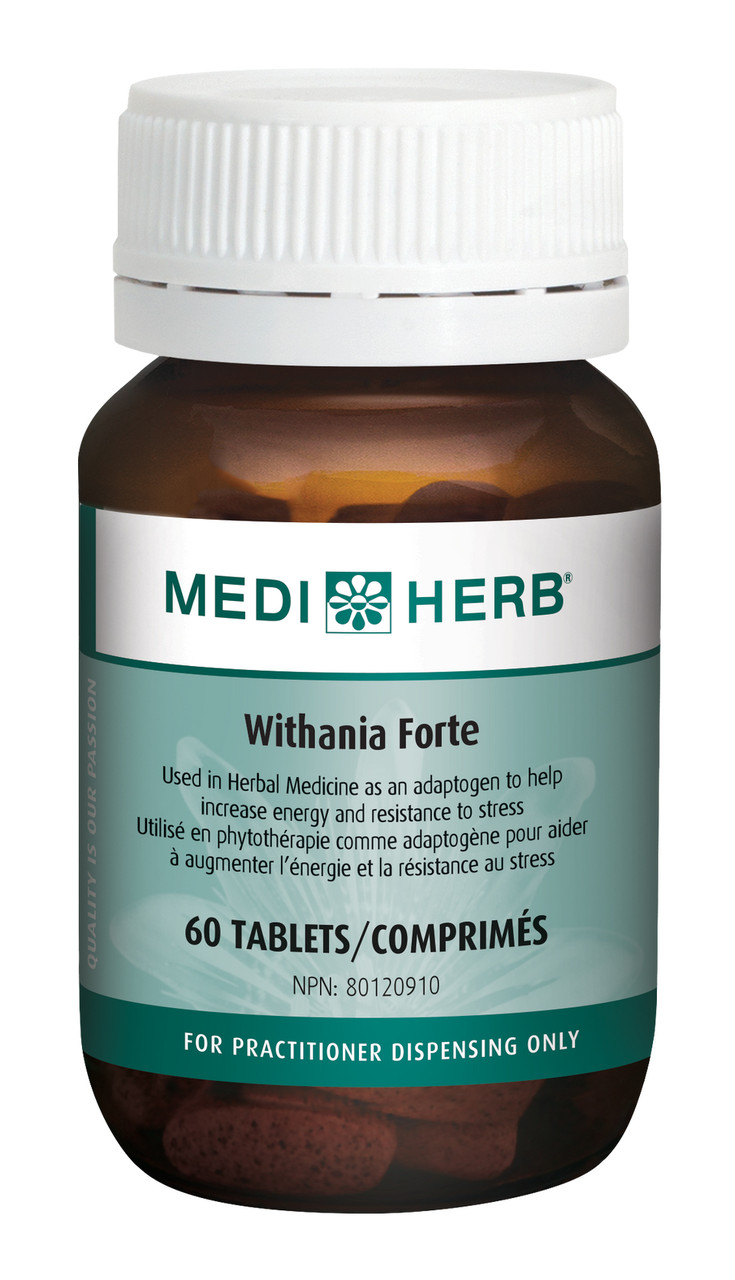 MediHerb Withania Forte 60 Tablets | Buy Withania Forte