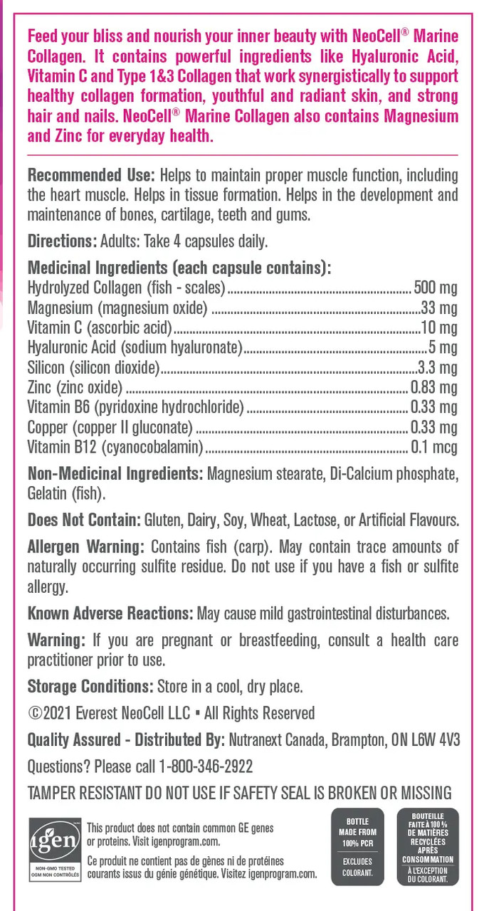 Buy Neocell Marine Collagen 120 Capsules