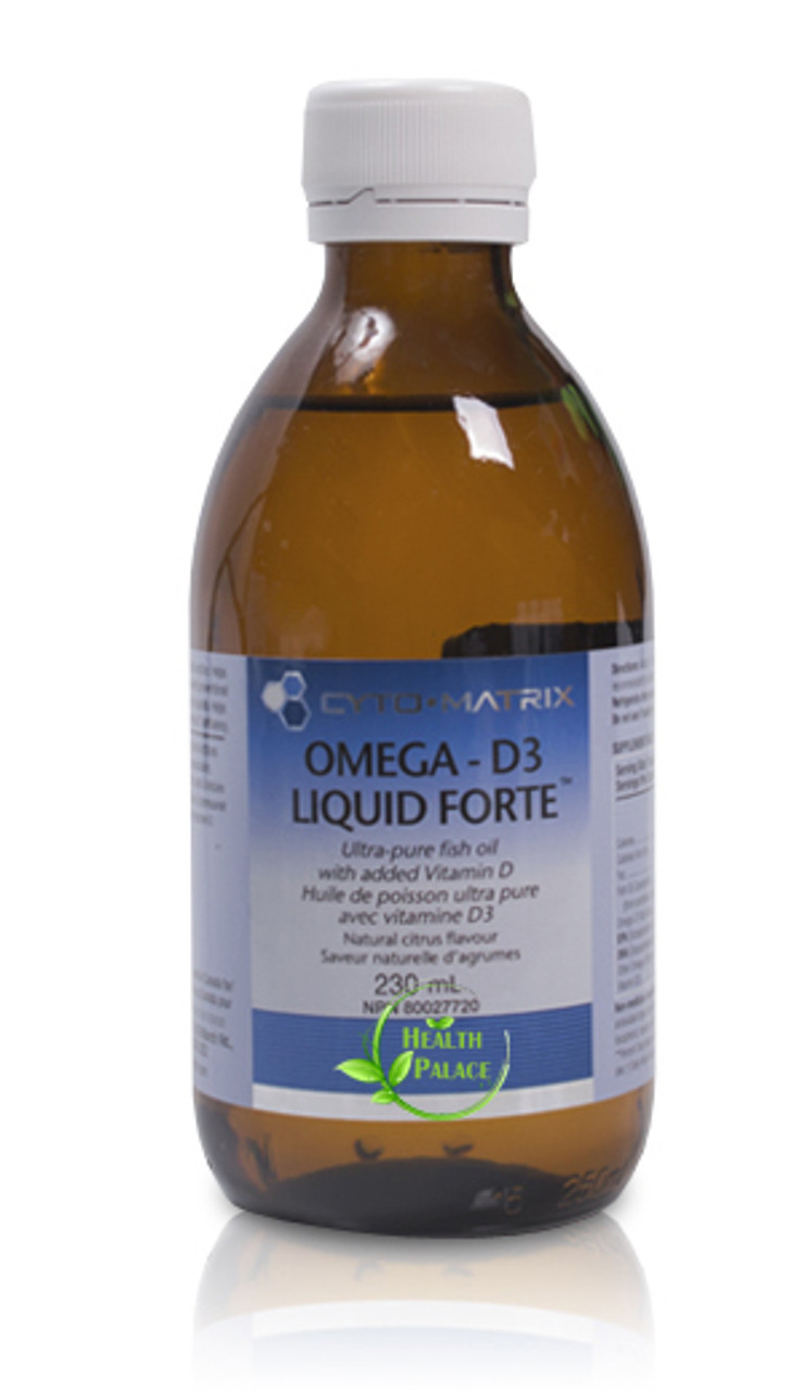 Cyto Matrix Omega D3 Liquid Forte 230 Ml Health Palace
