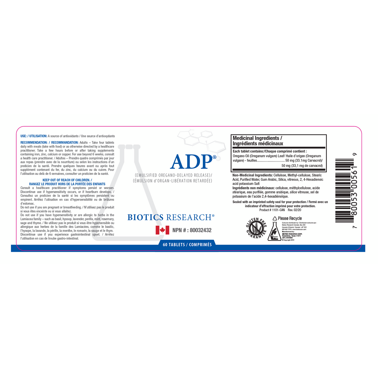 ADP by Biotics Research | Buy Biotics Research ADP in Canada