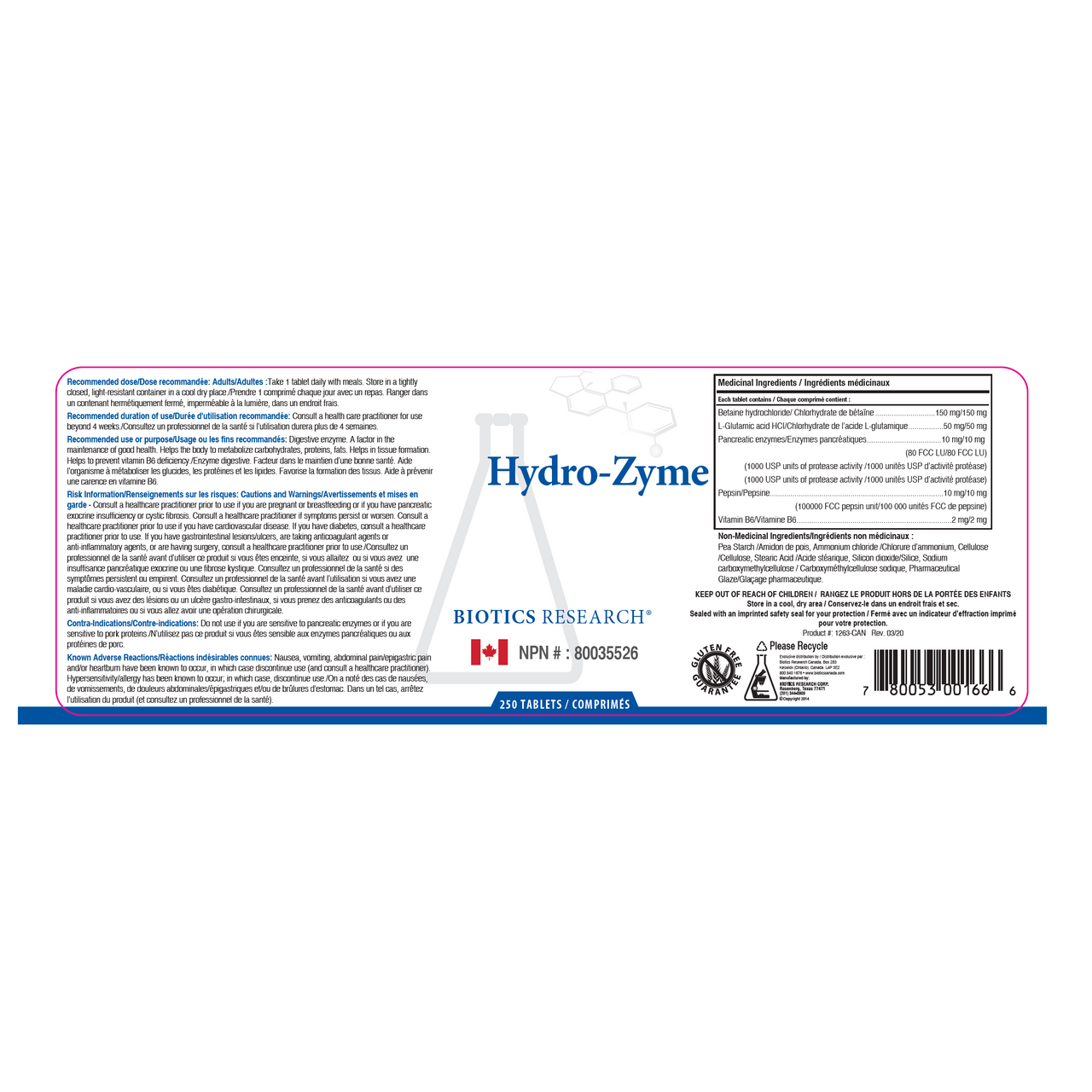 Hydro-Zyme by Biotics Research | Buy Biotics Research Hydro-Zyme