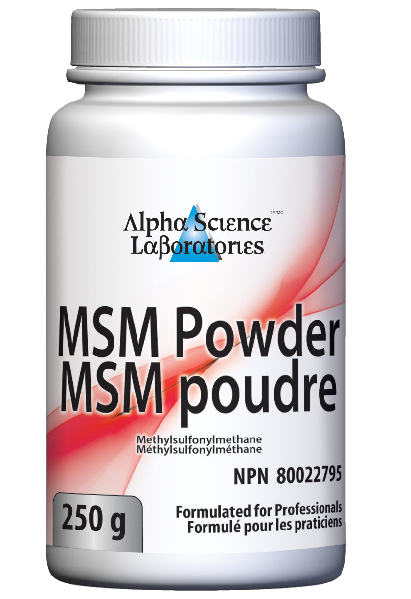 MSM Powder by Alpha Science | Buy Alpha Science MSM Powder 250g