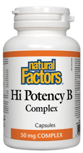 Hi Potency B Complex by Natural Factors
