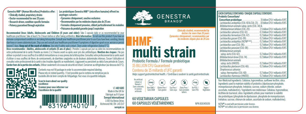 HMF Multi Strain by Genestra | Buy Genestra HMF Multi Strain