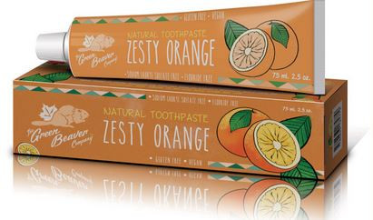 Zesty Orange Toothpaste by Green Beaver | Buy Zesty Orange Toothpaste