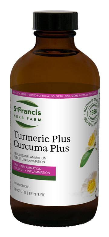 Buy Turmeric Plus 1000 Ml by St Francis Herb Farm | Turmeric Plus