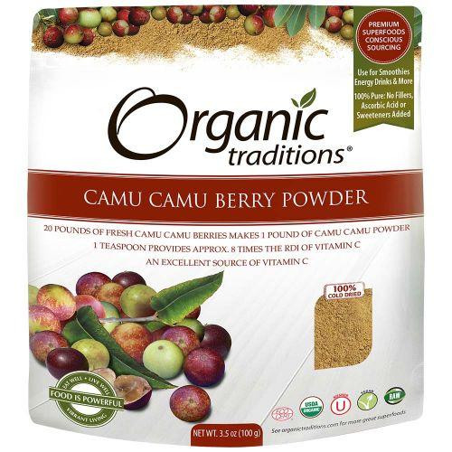 Camu Camu Berry Powder | Buy Organic Traditions Camu Camu in Canada Online