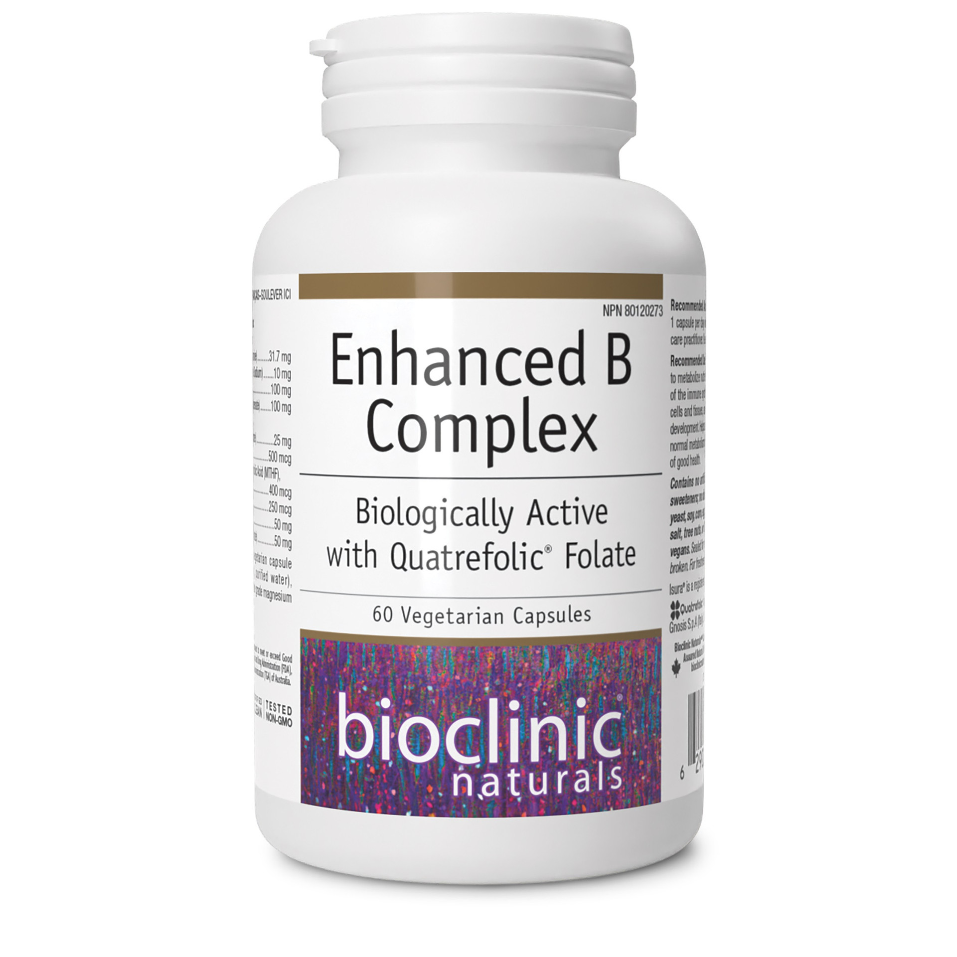 Bioclinic Naturals Enhanced B Complex