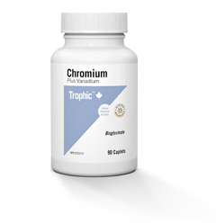 Chromium Plus Vanadium 90 Capsules by Trophic | Buy Trophic