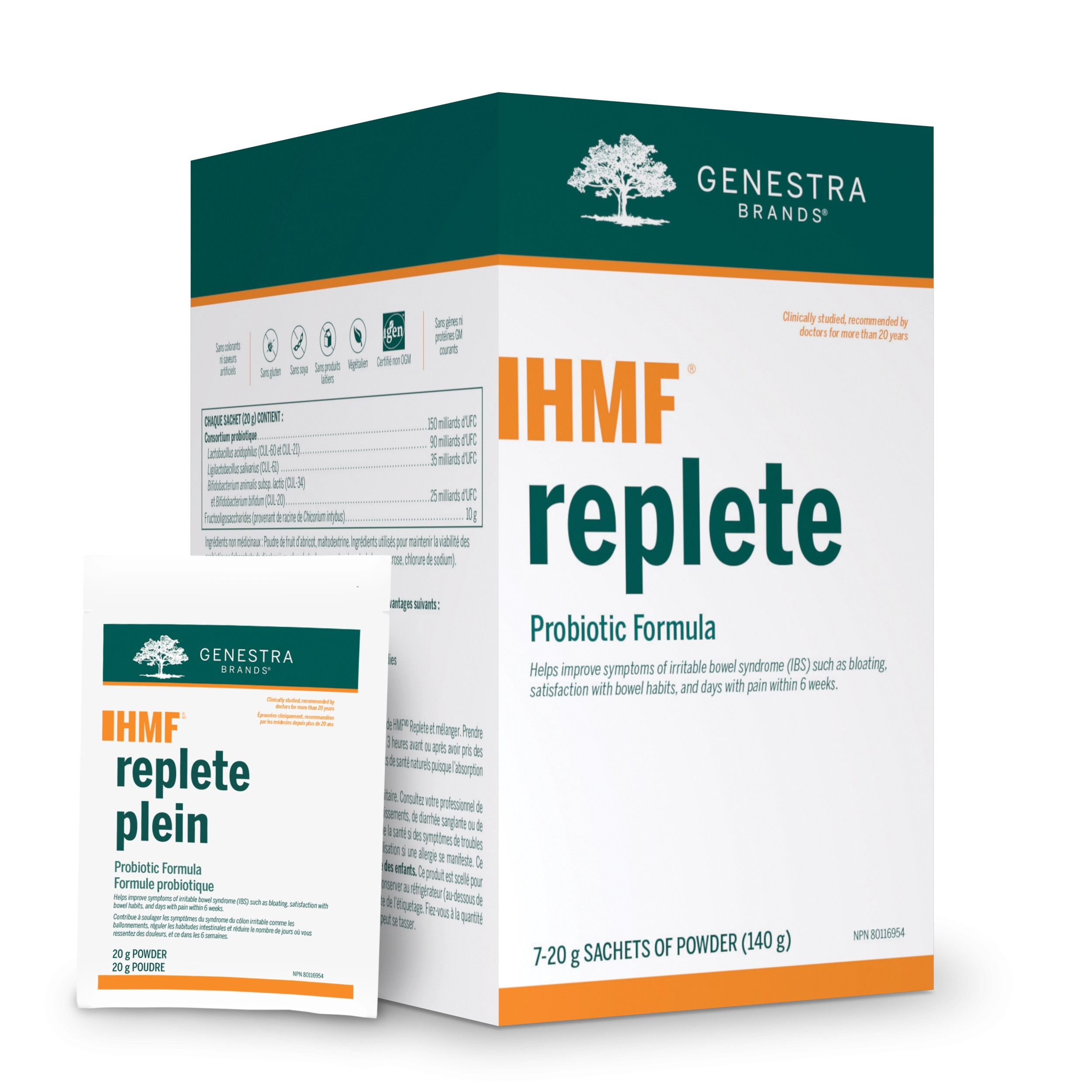 HMF Intensive Probiotics by Genestra | Genestra Seroyal Supplements
