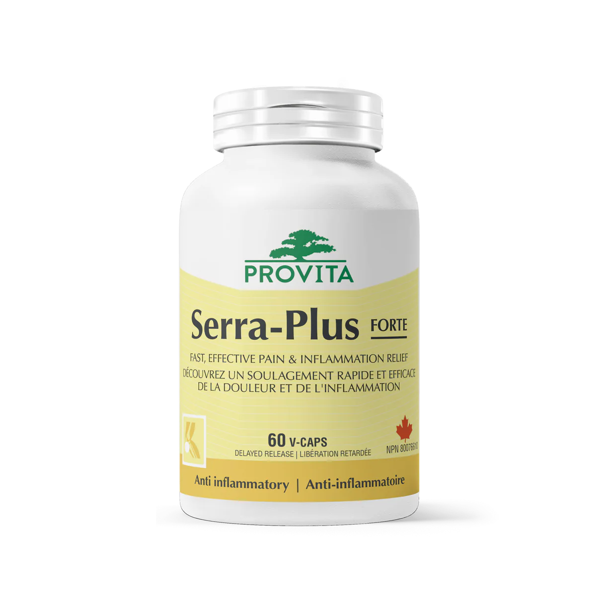 Provita Serra-Plus Forte 60 Capsules | Buy in Canada