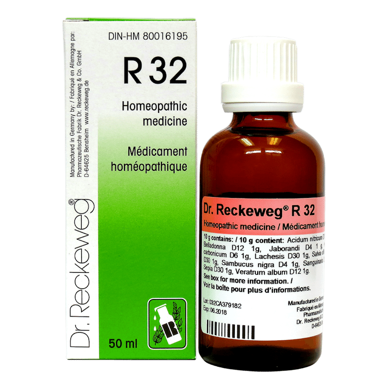 Dr Reckeweg R32 - 50 Ml - Health Palace
