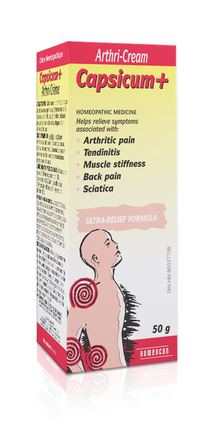 Capsicum + Cream by Homeocan | Buy Capsicum + Cream in Canada | Online