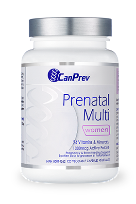 CanPrev Prenatal Multi 120 Veg Capsules | Buy Prenatal Multi