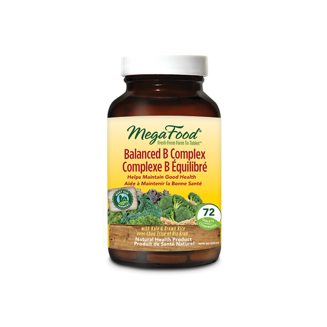 MegaFood Balanced B Complex 72 Tablets