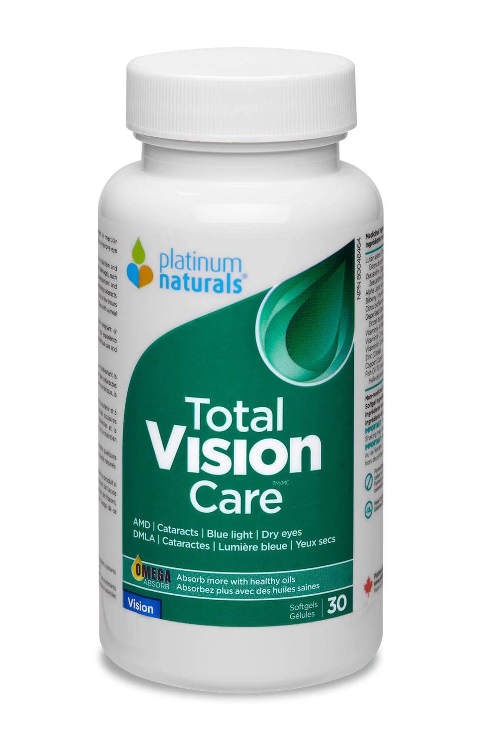 Total Vision Care by Platinum Naturals | Total Vision eye Care