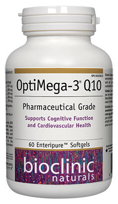 OptiMega-3 Q10 by Bioclinic Naturals | Buy OptiMega-3 Q10