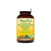 MegaFood Calcium, Magnesium & Potassium 60 Tablets