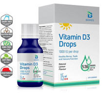 Biomed Vitamin D3 Drops 1000 IU 15ml | Buy Online