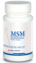 MSM by Biotics Research | Buy Biotics Research MSM in Canada