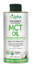 Alpha Health Organic MCT Oil 500 ml | Buy In Canada