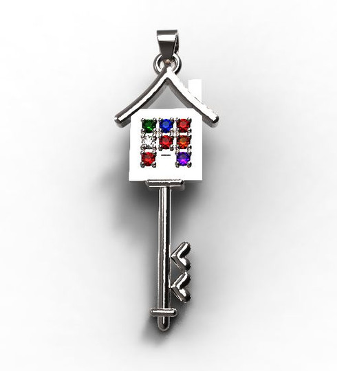 8 Window Mommy Key - GreeKeys.com