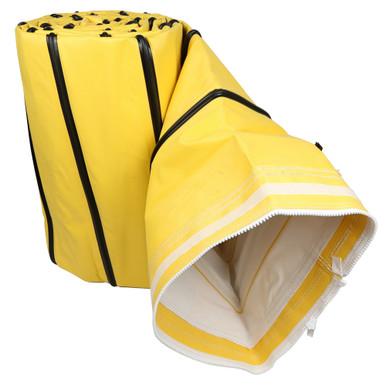 14" x 20' Zipper Duct for GSE - Durable & Efficient Airflow