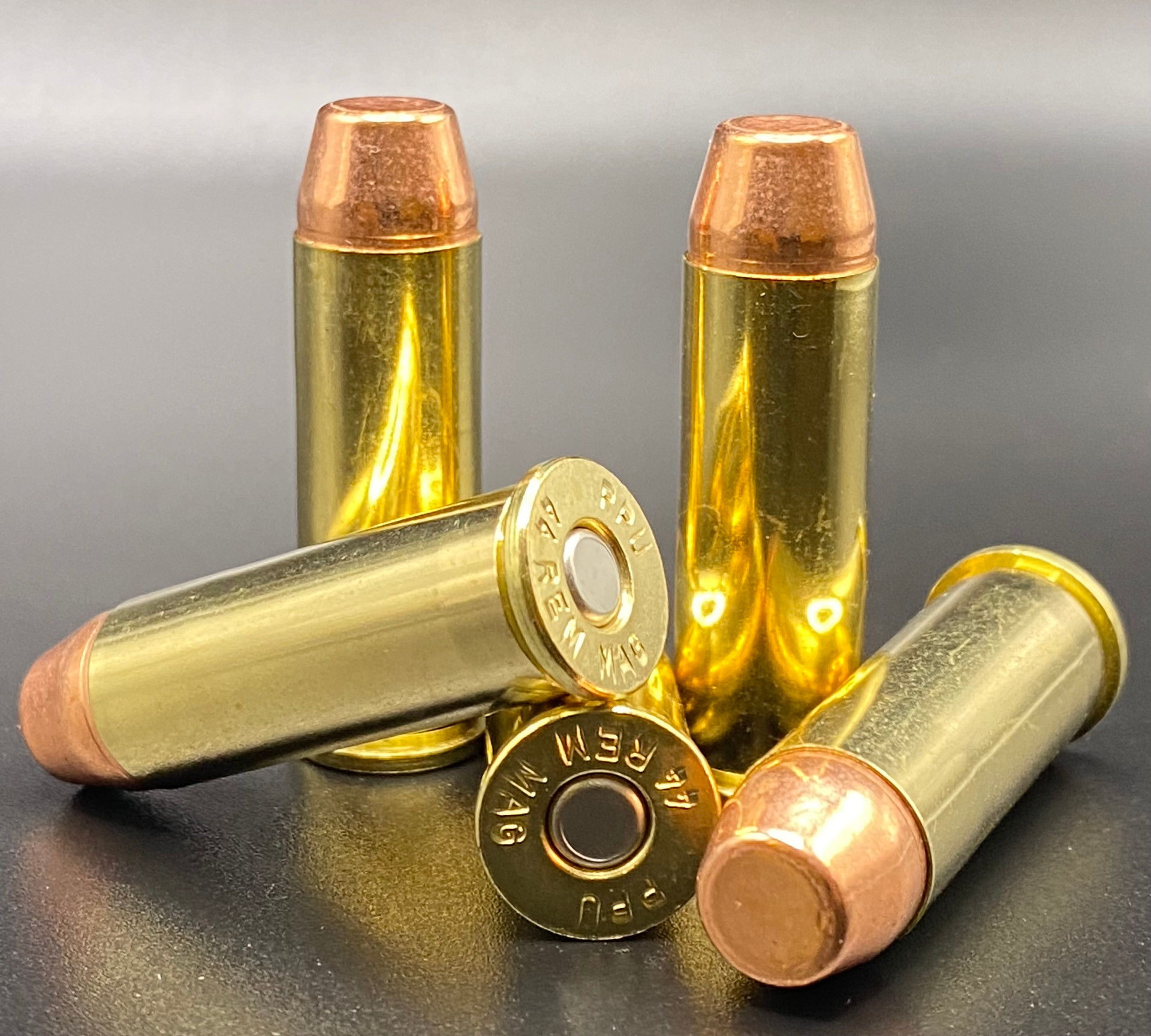 44 Magnum 240gr TMJ-FN 100rds - Veteran Owned & Operated - Made in Texas