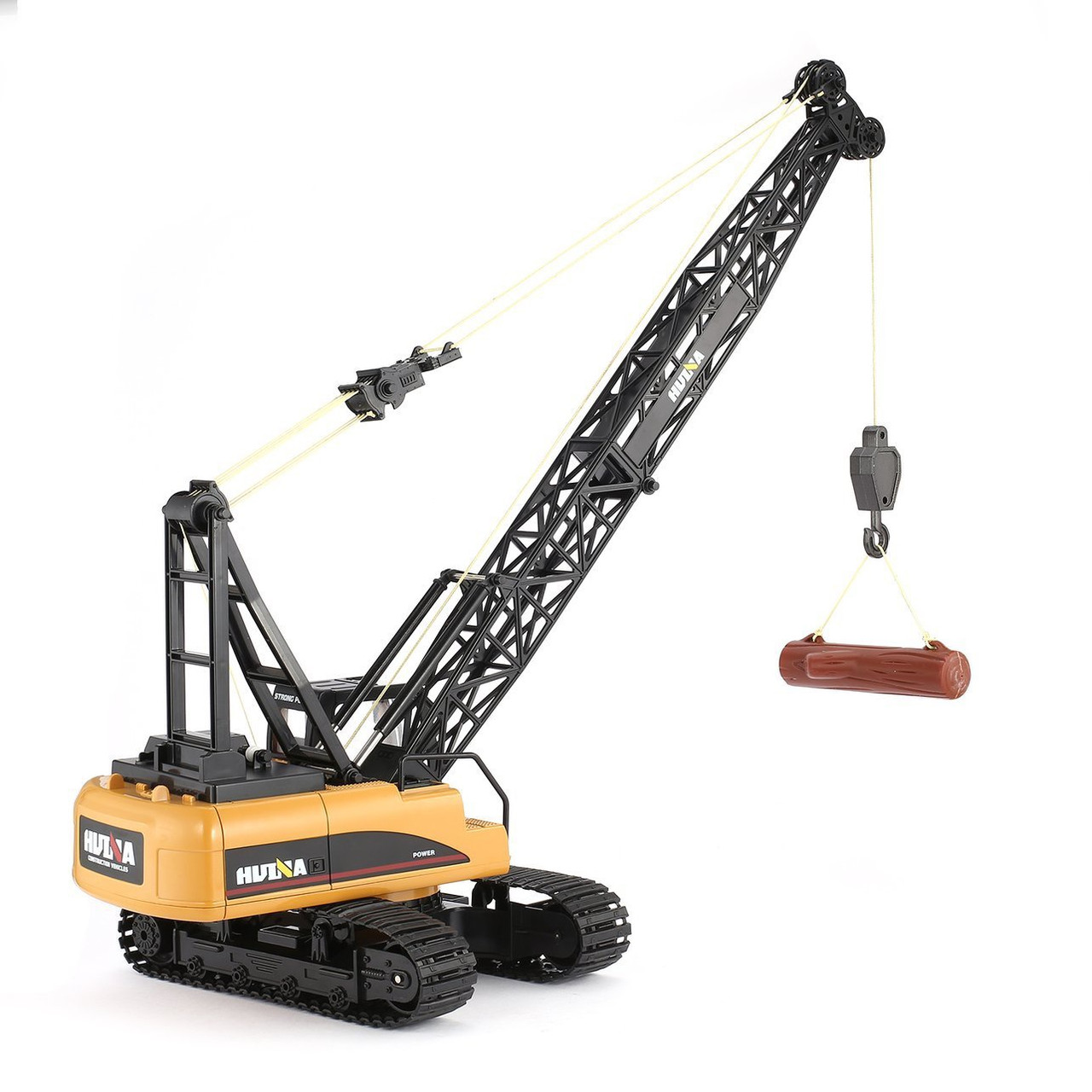 HUINA 1572 15CH RC Alloy Crane 1/14 2.4GHz Engineering Construction ...
