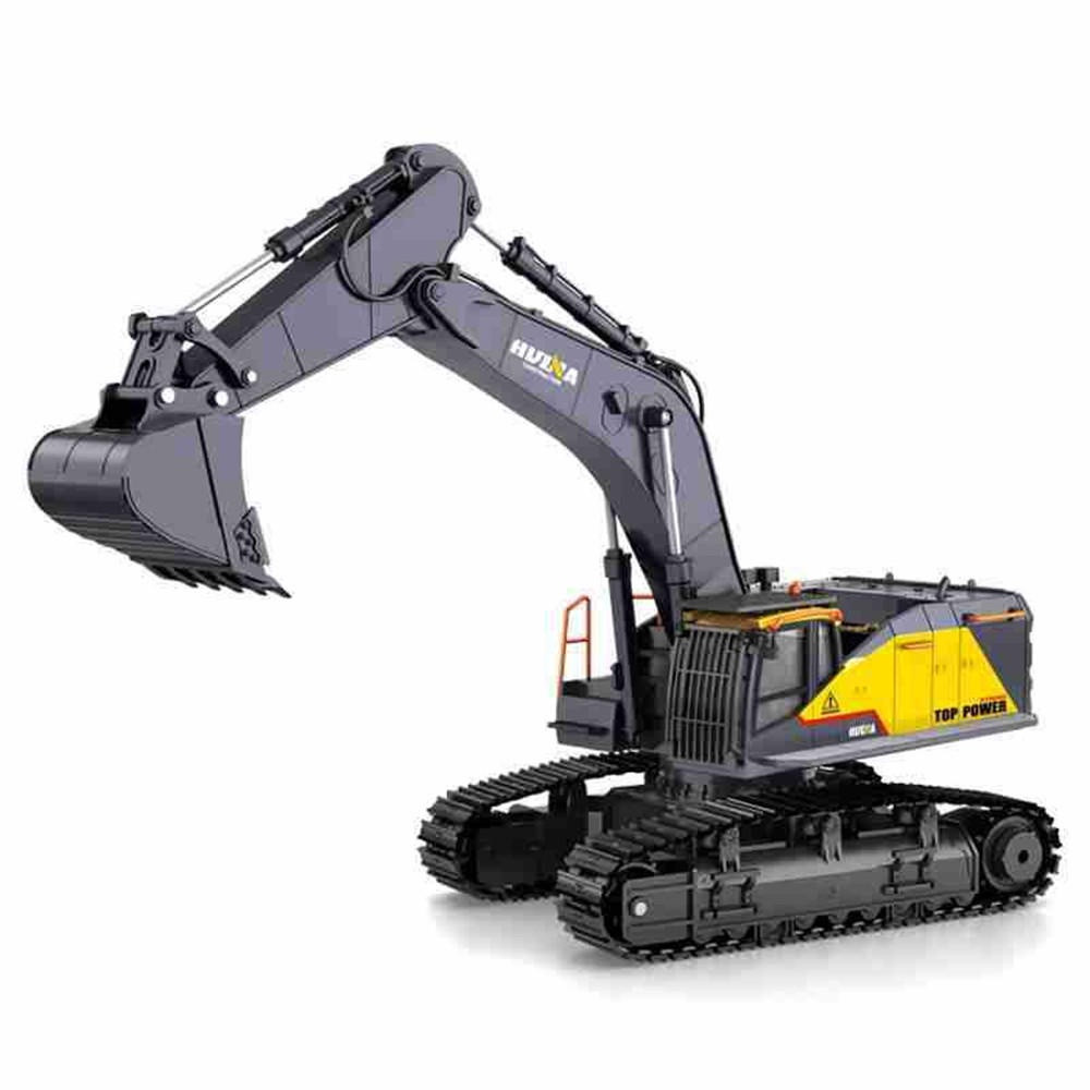 Huina 1592 1/14 22ch Alloy Rc Excavator Trucks Excavator