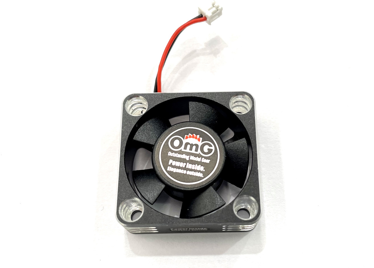 OMG Aluminium Frame Cooling Fan for ESC 30x30x10mm - Hobby Station