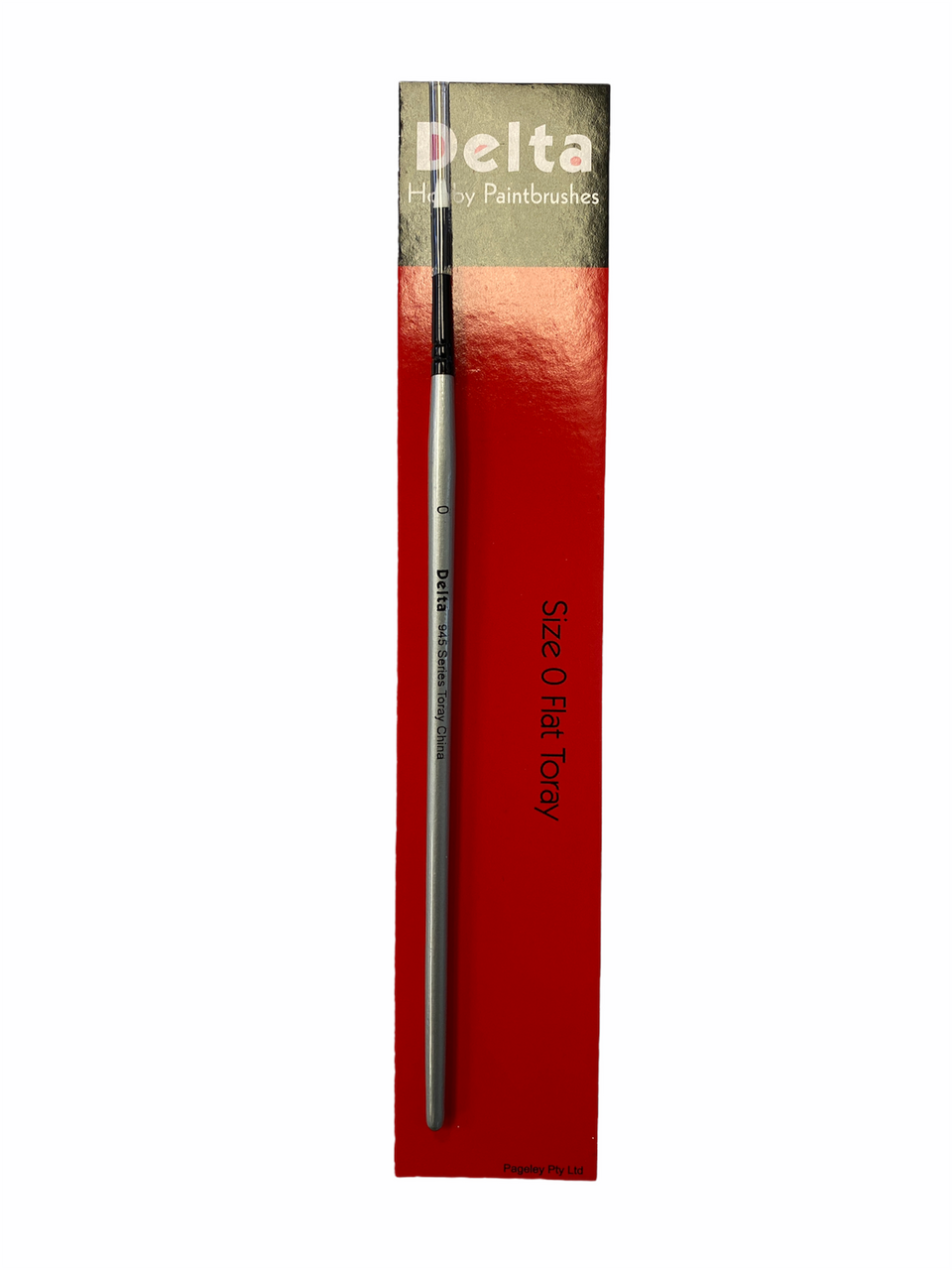 Delta Paintbrush Size 0 Flat Toray - Hobby Station