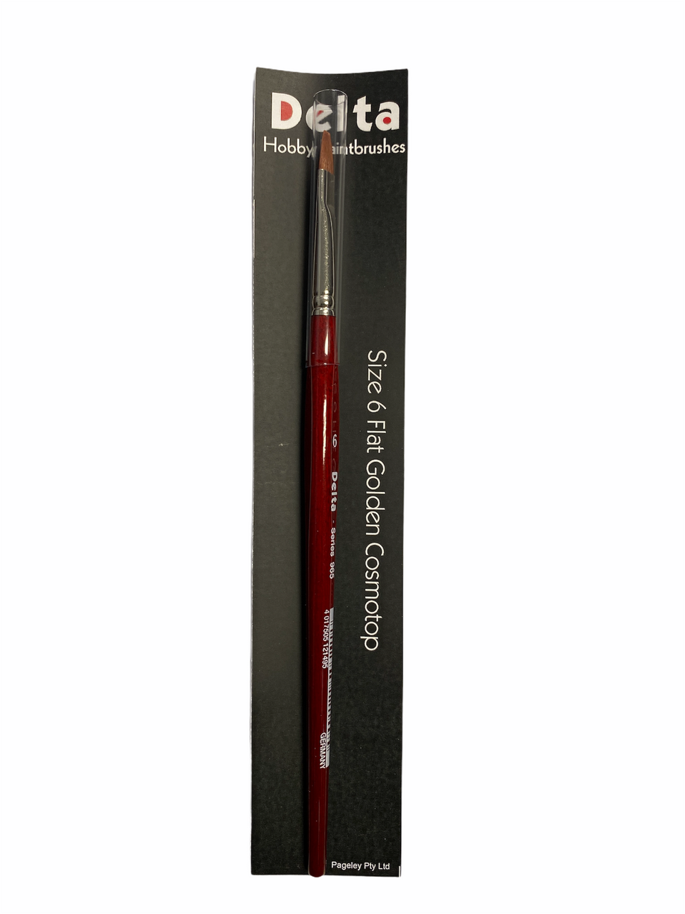 Delta Paintbrush Size 6 Flat Golden Cosmotop - Hobby Station