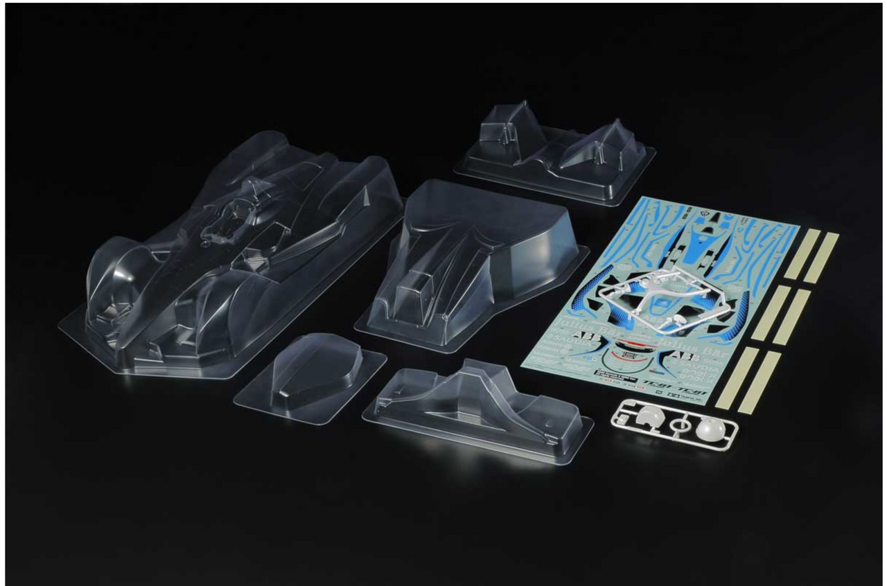 Tamiya - 1/10 TC-01 Formula E Gen2 Body Parts Set [51660] - Hobby Station