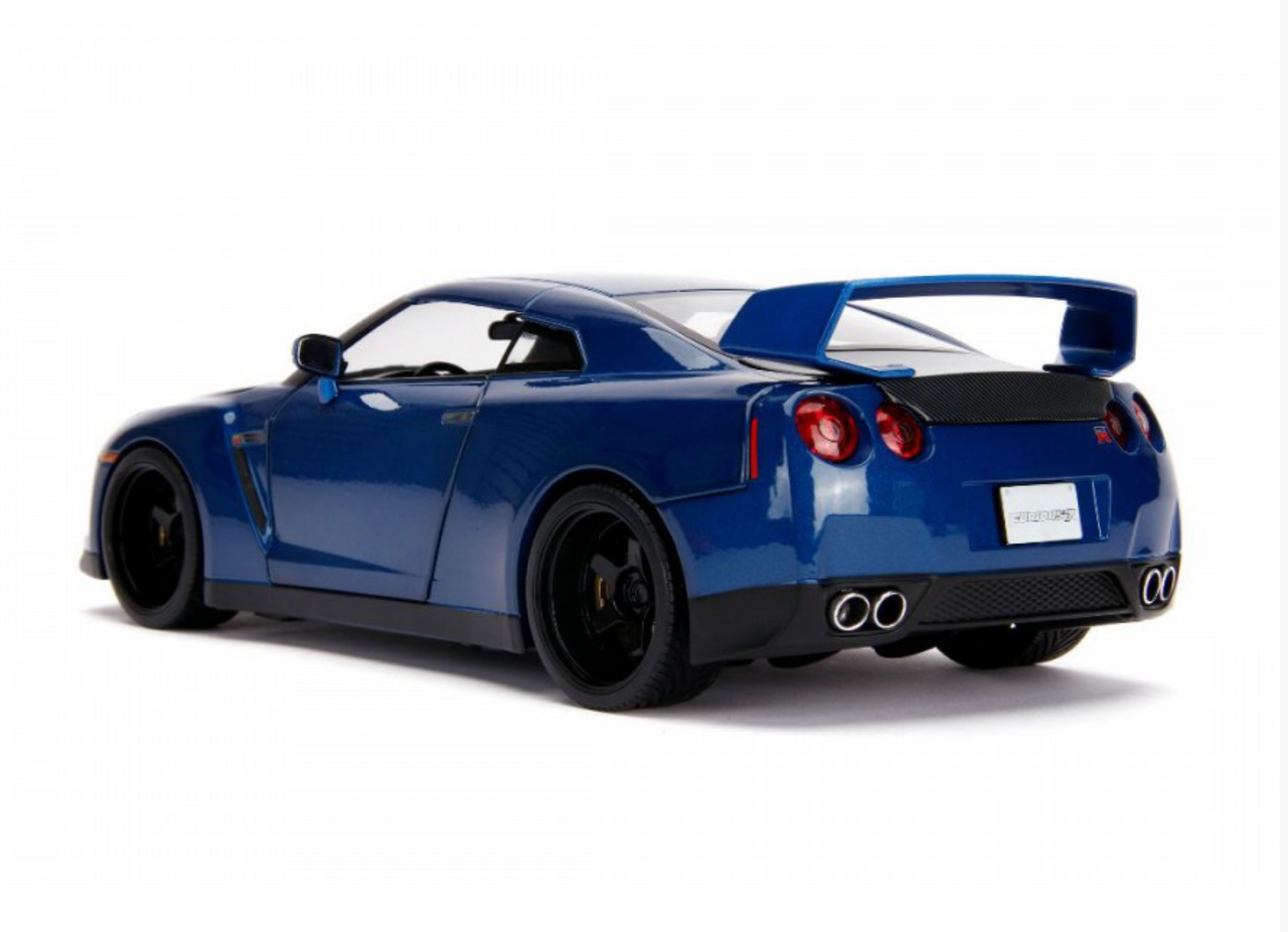 JADA - 1/18 Diecast Fast & Furious Brian`s 2009 Nissan GT R (R35) w ...