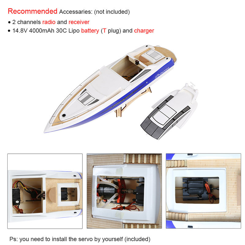 TFL Hobby 1105 Princess RC Boat PNP | HobbyStation