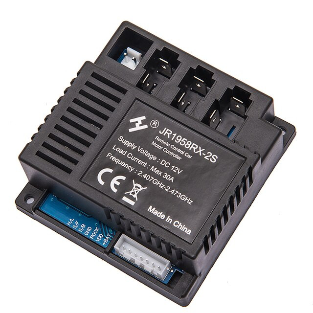 JR1958RX-2S 12V Kids Powered Ride on car Control board and Receiver ...