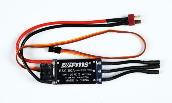 FMS 50A Brushless ESC w/ 4A SBEC - Hobby Station