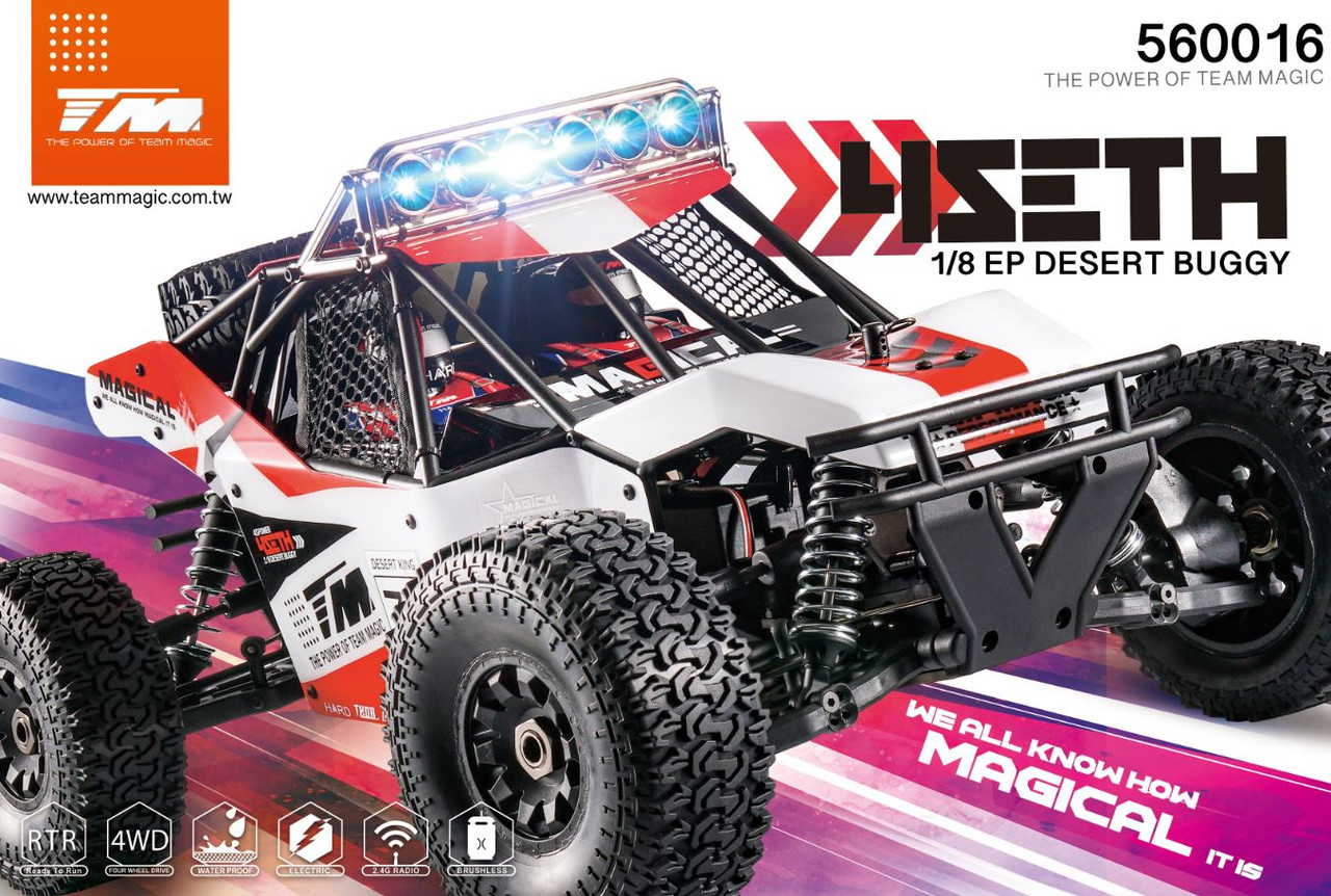 Team Magic 4SETH Brushless 1:8 Desert Buggy