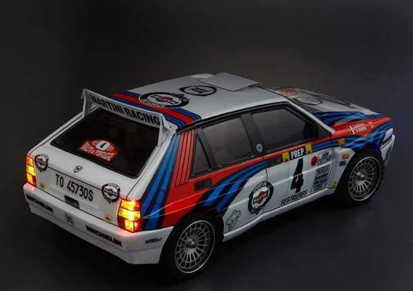 Killerbody 1/10 RC Lancia Delta HF Integrale Finished PC Body Rally ...