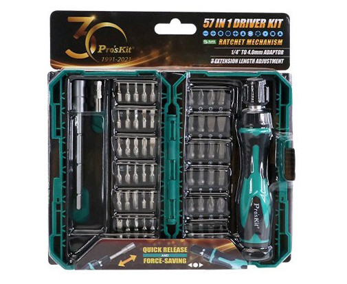 Pro'sKit 57 IN 1 Driver Kit Multi Purpose Tool set