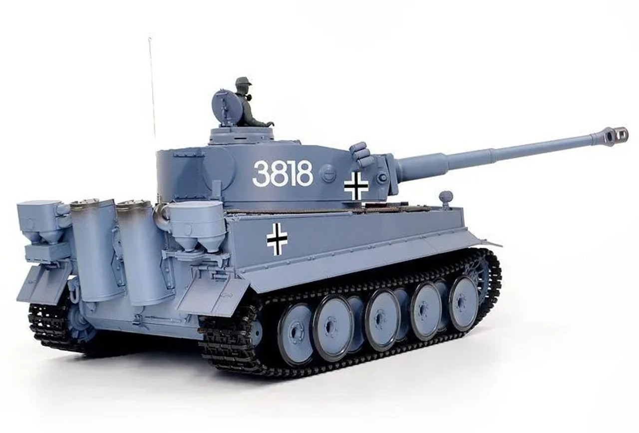 Heng Long 3818-1 1/16 German Tiger I RC Battle Tank with Metal Gear Box ...