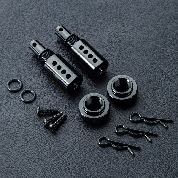 MST Alum. adjustable body post (black) (2) (820080BK)