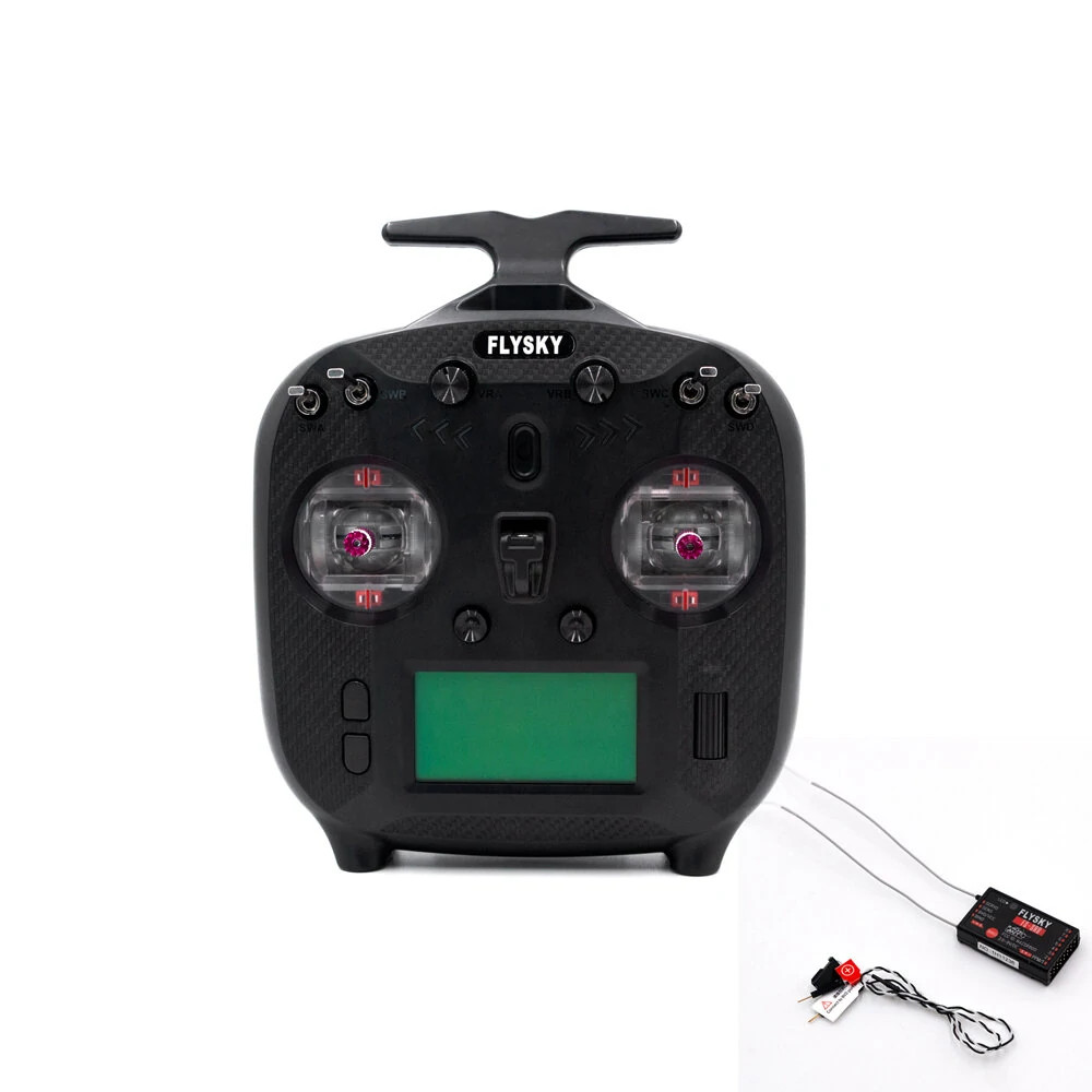 FlySky FS-ST8 2.4GHz 8CH ANT Radio Transmitter with FS-SR8 RC Receiver ...